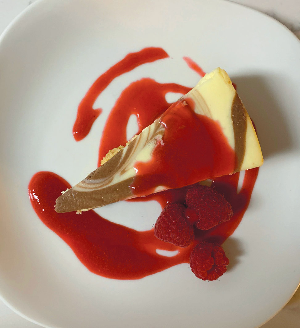 Raspberry Mint Coulis